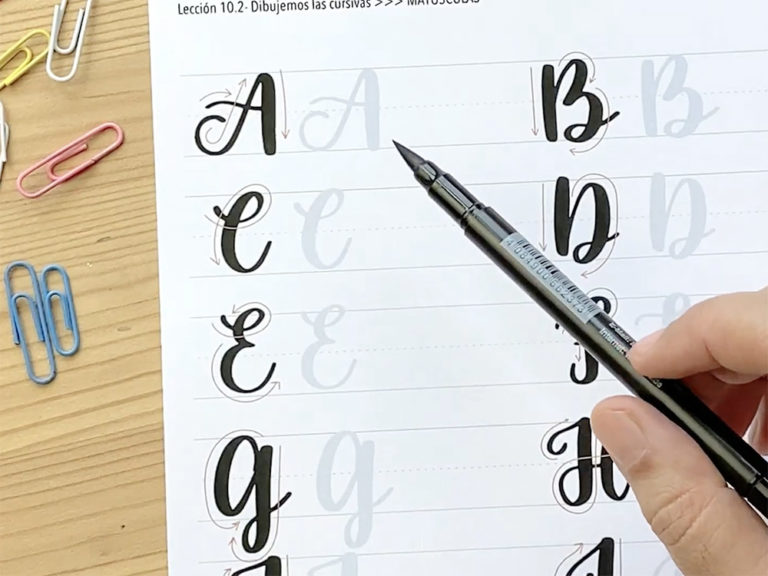 Curso Online de Lettering para Niños y Niñas | Escuela Project Party