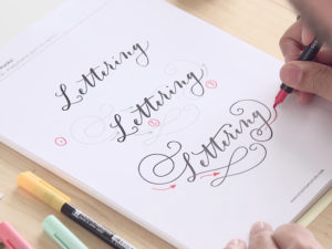 Cursos de Lettering Online | Taller Caligrafía | Project Party