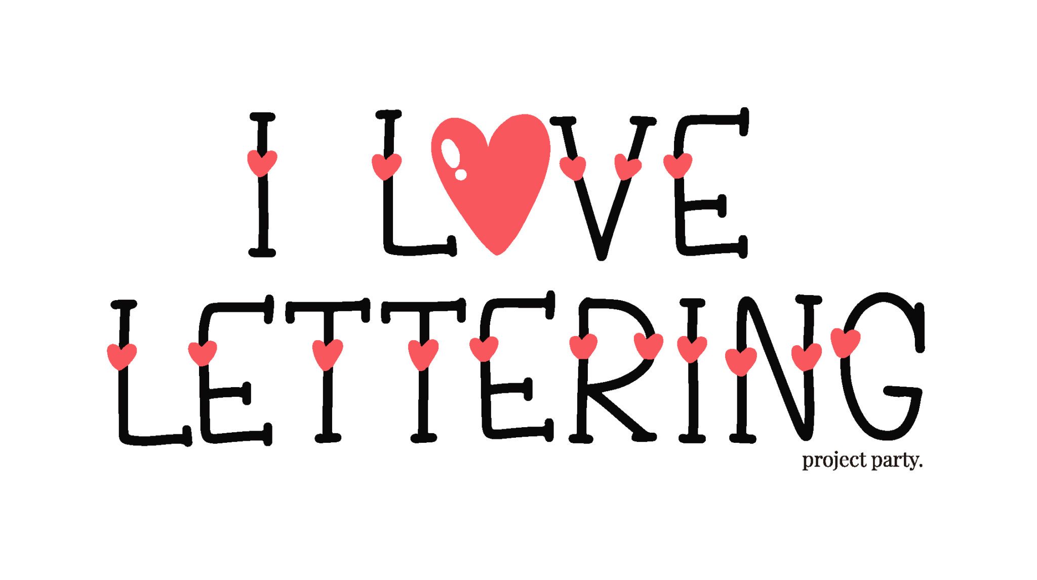 ¿Buscas un abecedario de lettering bien chulo y lleno de amor?